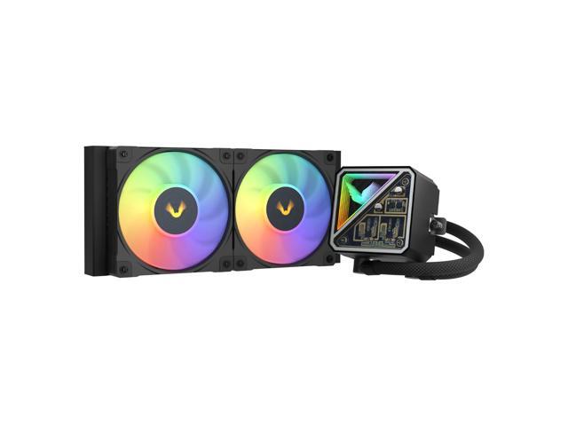 Click here for Valkyrie V240 Lite AIO CPU Liquid Cooler - Black... prices