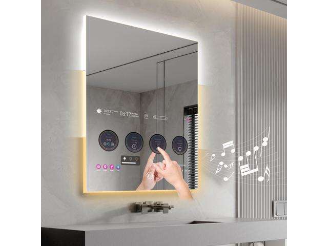 Click here for Leotachi 33 x 24 smart bathroom vanity waterproof... prices