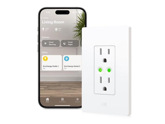 Click here for Eve Energy Outlet (Matter) Smart Outlet & Power Me... prices