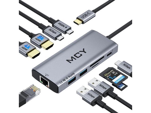 Click here for MCY USB C Hub Laptop Docking Station Dual Monitor... prices