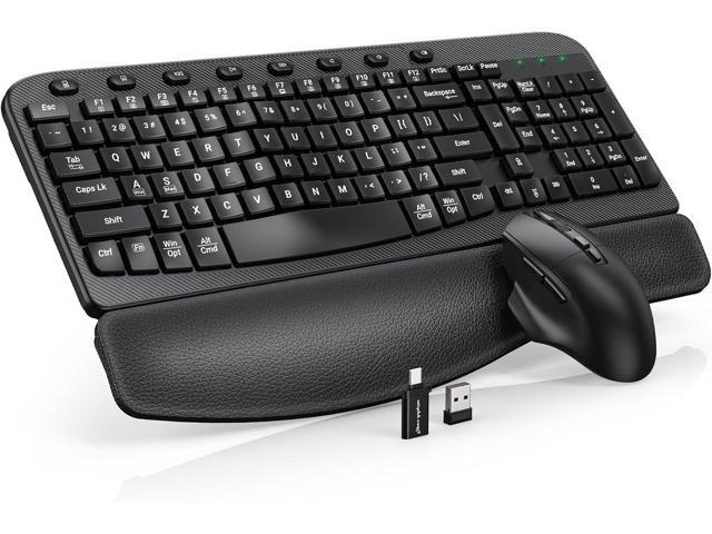 Click here for Wireless Keyboard and Mouse Combo Ergonomic Wave K... prices