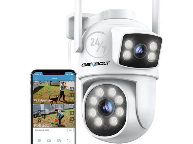 Click here for GENBOLT PTZ WiFi Security Camera Outdoor with Dual... prices