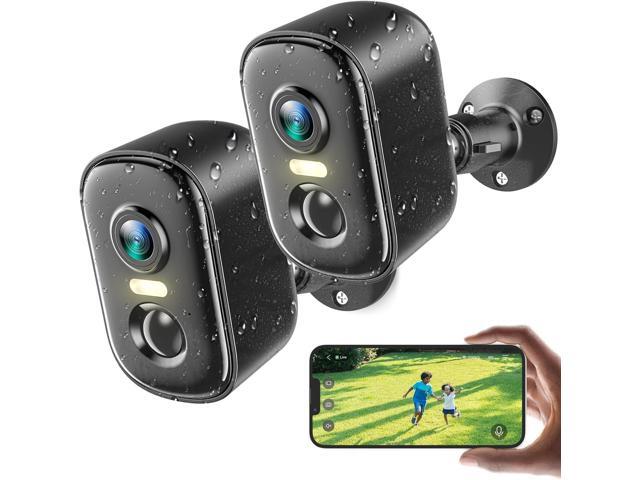 Click here for 2K Security Cameras Wireless Outdoor  2 Pack Batte... prices