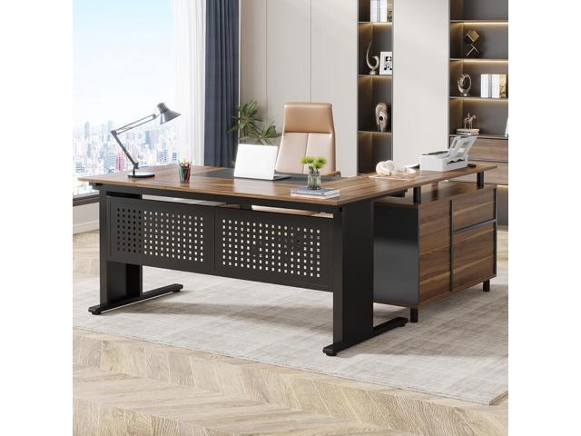 Click here for Tribesigns 63 Inch Executive Desk with File Cabine... prices