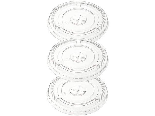 Click here for 107mm Diameter PET Flat Straw Slot Lid - BPA-Free... prices