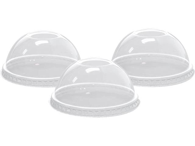 Click here for 98mm PET Plastic Dome Straw Slot Lid  BPA-Free  Cr... prices