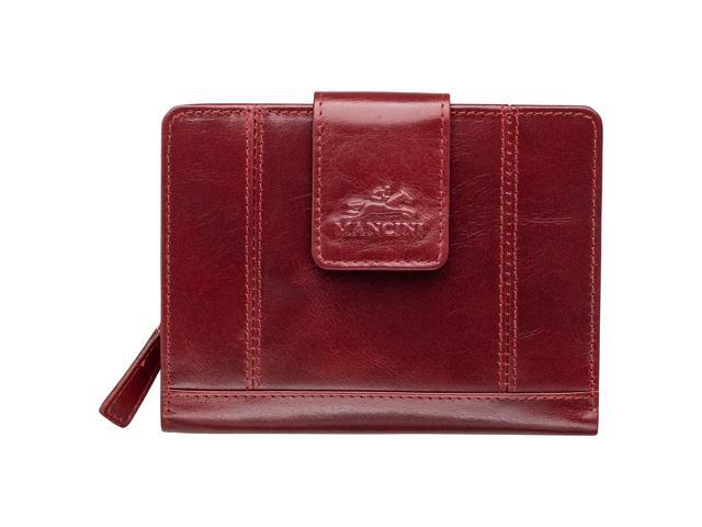 Mens Casablanca Collection Medium Clutch Wallet - Red