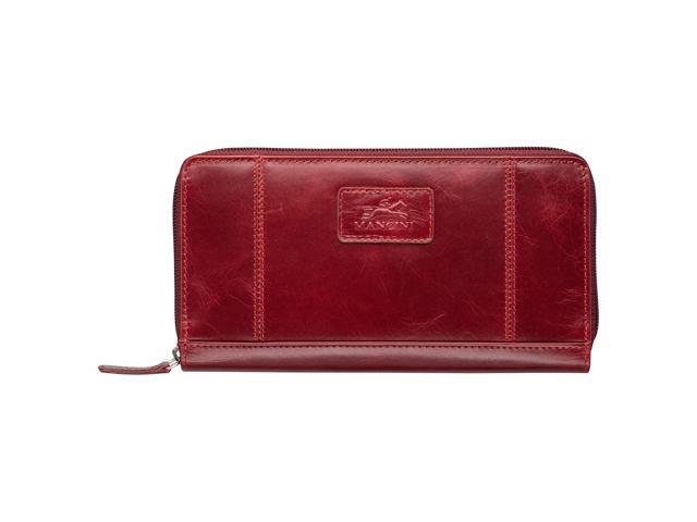 Mens Casablanca Collection Clutch Wallet - Red
