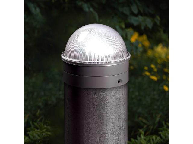 Click here for Classy Caps Silver Chainlink Summit Solar Post Cap... prices