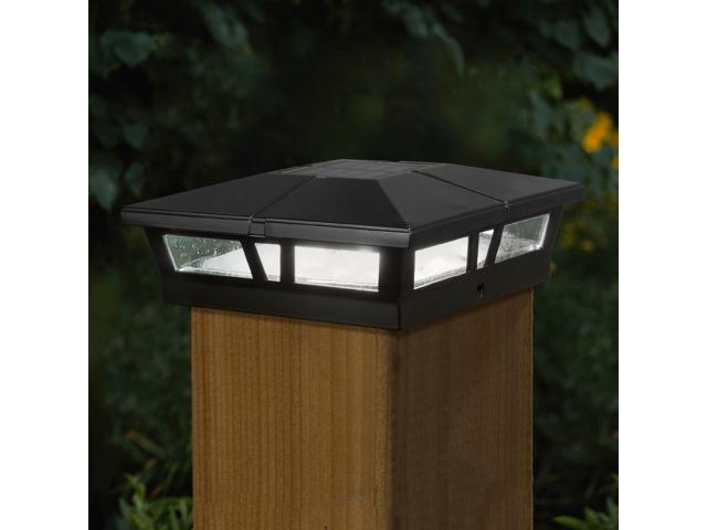 Click here for Classy Caps 6X6 Black Aluminum Cambridge Solar Pos... prices