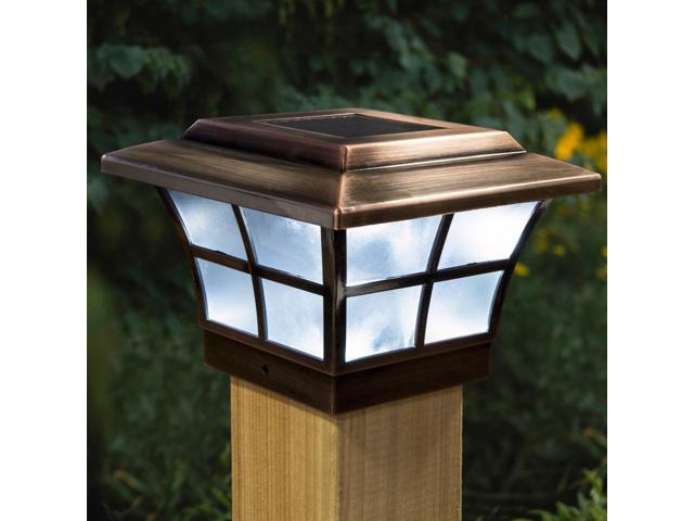 Click here for Classy Caps 4X4 Copper Plated Prestige Solar Post... prices