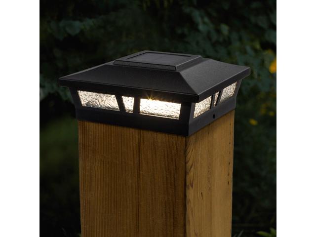 Click here for Classy Caps 6X6 Black Aluminum Oxford Solar Post C... prices