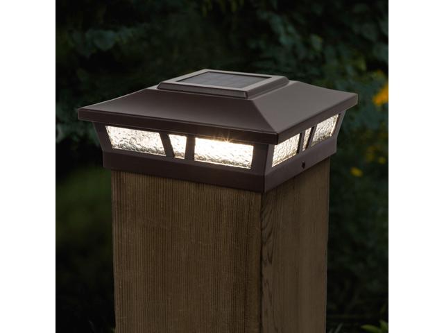 Click here for Classy Caps 6X6 Brown Aluminum Oxford Solar Post C... prices