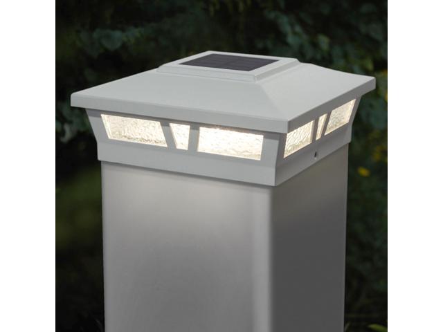 Click here for Classy Caps 6X6 White Aluminum Oxford Solar Post C... prices