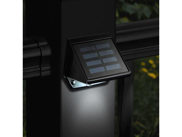 Click here for Classy Caps Black Aluminum Deck & Wall Light - 2 P... prices