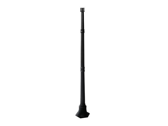 Click here for Classy Caps Black Aluminum Lamp Post Base prices
