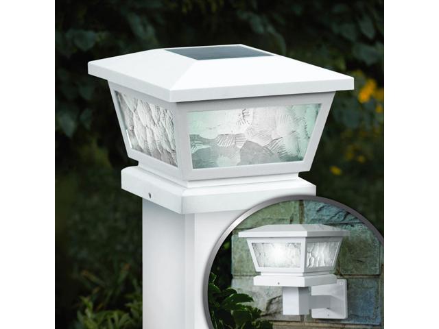 Click here for Classy Caps 5X5/4X4/3.5X3.5 White Fairmont Solar P... prices