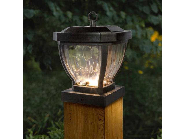 Click here for Classy Caps 4X4 Dark Bronze Manchester Solar Post... prices