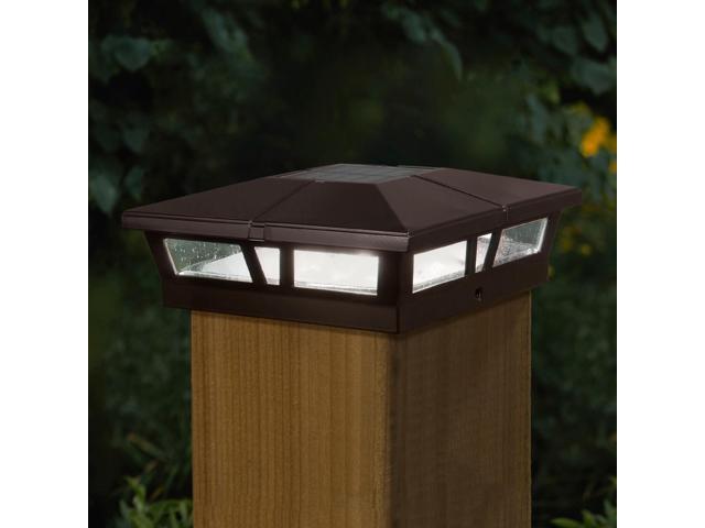 Click here for Classy Caps 6X6 Brown Aluminum Cambridge Solar Pos... prices
