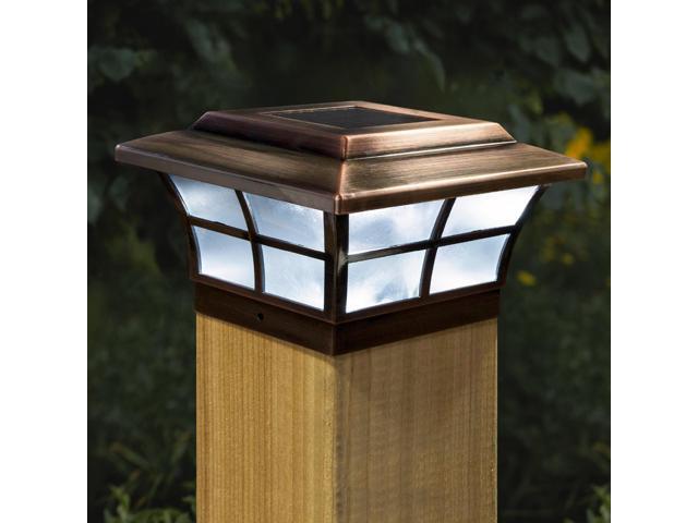 Click here for Classy Caps 6X6 Copper Plated Prestige Solar Post... prices
