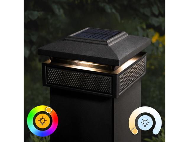 Click here for Classy Caps Lumineer Smart Solar Post Cap prices