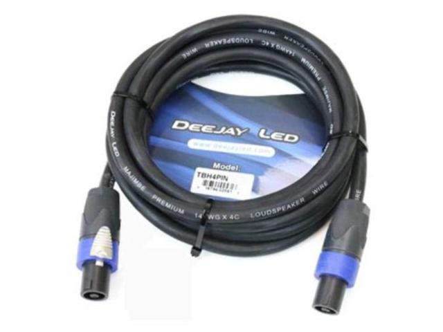 Click here for Deejay LED 6 Foot Length SPEAKON 4-Connector to SP... prices