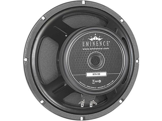 Click here for Eminence Speaker BETA10B 16-Ohm 10-inch Woofer prices
