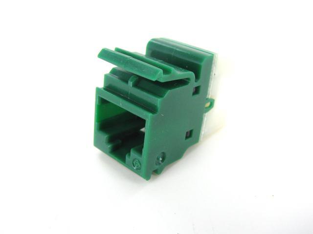 Click here for Siemon MX6-F07 Cat6 RJ45 Flat Modular Jack  Green prices