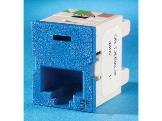 Click here for Ortronics Clarity TracJack CAT5e Jack  Dark Blue -... prices