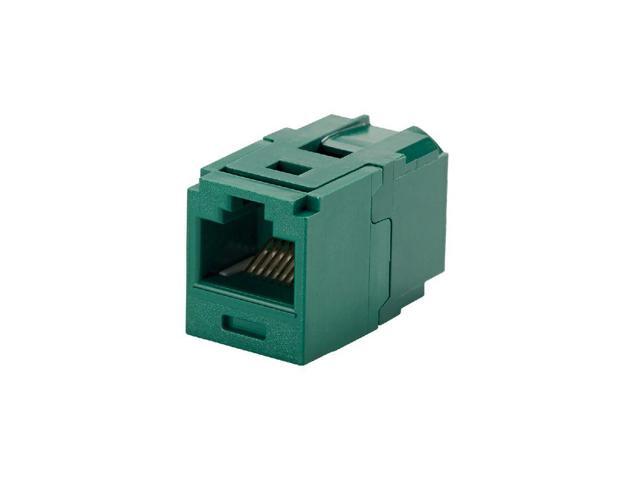 Click here for Panduit CC688GR Mini-Com Cat6 Coupler Module  Gree... prices