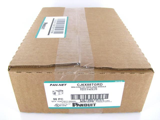 Click here for Panduit CJ6X88TGRD Mini-Com TX6 10 Gig Cat6a Jack... prices