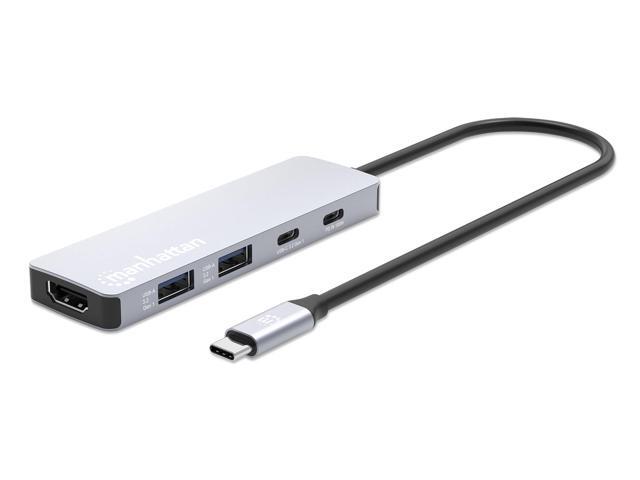 Click here for Manhattan 5-in-1 USB-C Docking Station: 4K HDMI  1... prices