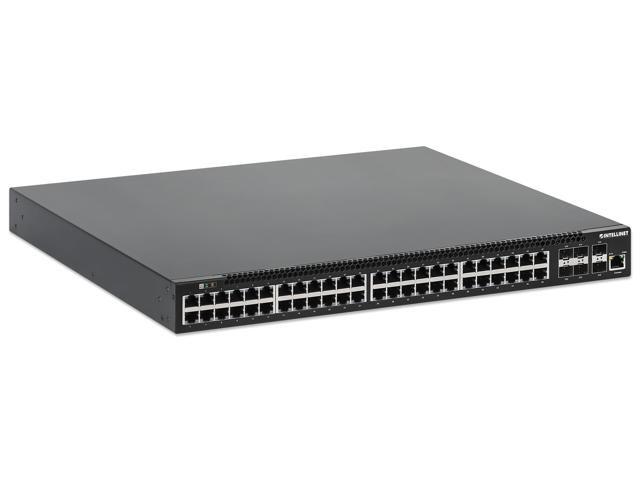 Click here for Intellinet 54-Port L3 Fully Managed PoE+ Switch wi... prices