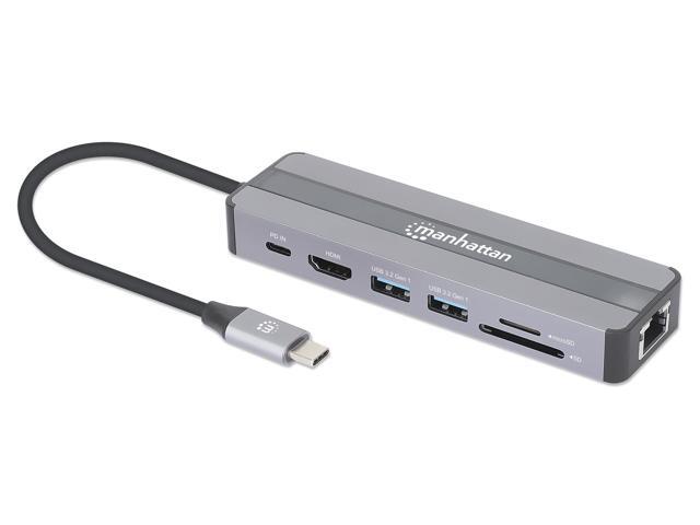 Click here for Manhattan USB-C 7-in-1 Docking Station: Power Deli... prices