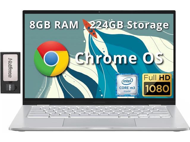 Click here for ASUS 14 FHD Chromebook Laptop  Intel M3-8100Y Proc... prices