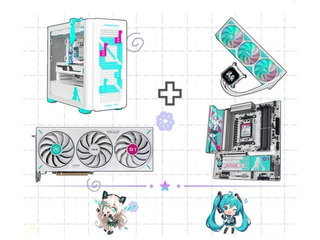 Click here for ASUS TX GAMING HATSUNE MIKU Combo Set ( B850M WIFI... prices