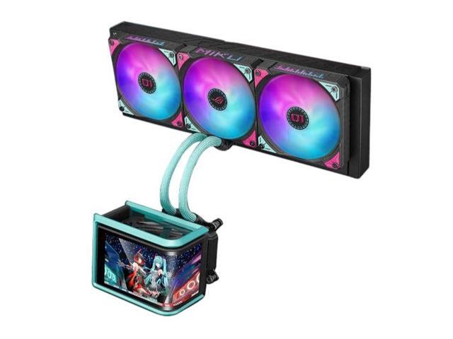 Click here for ASUS ROG Ryuo IV SLC 360 ARGB MIKU Edition All-in-... prices