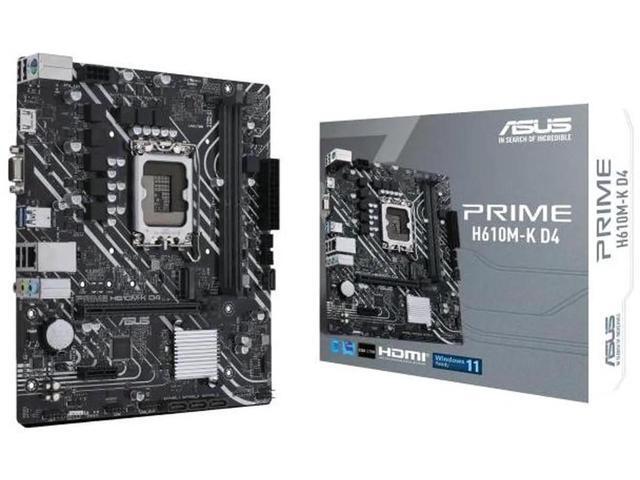 Click here for ASUS PRIME H610M-K D4 Intel H610 (LGA 1700) Micro-... prices