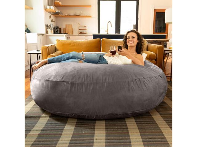 Click here for Jaxx 6 ft Cocoon - Large Bean Bag Chair for Adults... prices