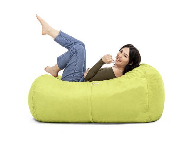Click here for Jaxx 4 ft Lounger Bean Bag  Lime prices