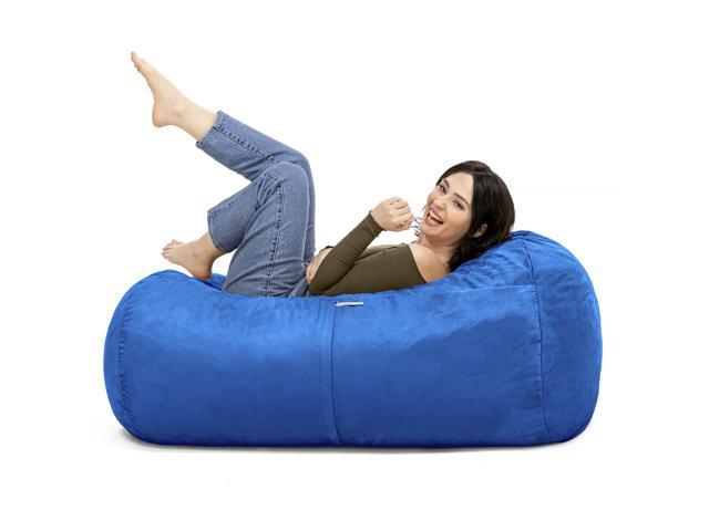 Click here for Jaxx 4 ft Lounger Bean Bag  Blueberry prices