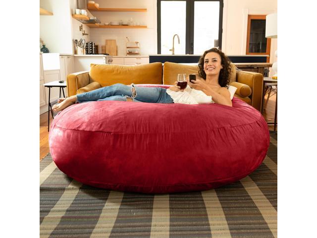 Click here for Jaxx 6 ft Cocoon - Large Bean Bag Chair for Adults... prices