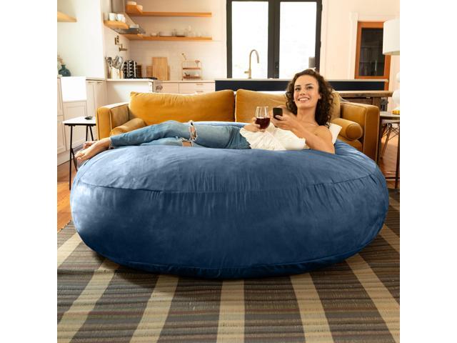 Click here for Jaxx 6 ft Cocoon - Large Bean Bag Chair for Adults... prices