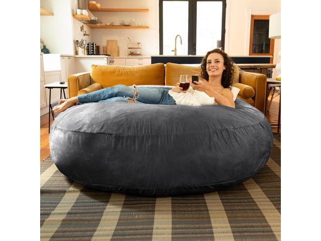 Click here for Jaxx 6 ft Cocoon - Large Bean Bag Chair for Adults... prices