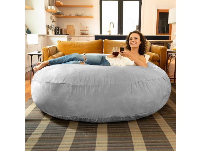 Click here for Jaxx 6 ft Cocoon - Large Bean Bag Chair for Adults... prices