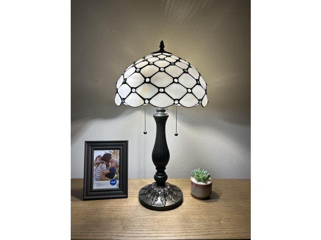 Click here for ENJOY DECOR LAMPS Tiffany Style Table Lamp White S... prices