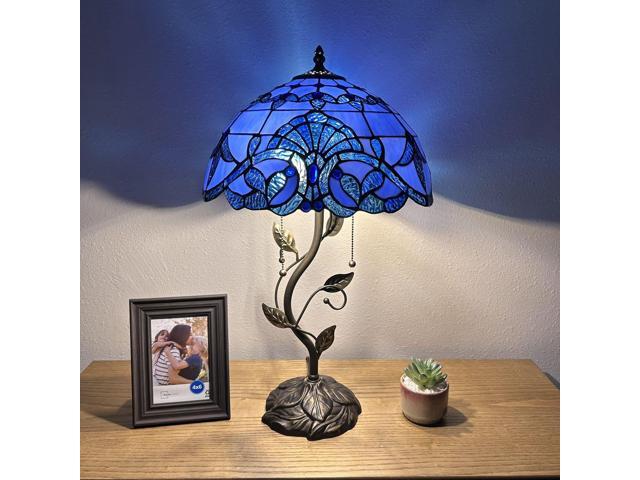 Click here for ENJOY DECOR LAMPS Tiffany Style Table Lamp Blue St... prices