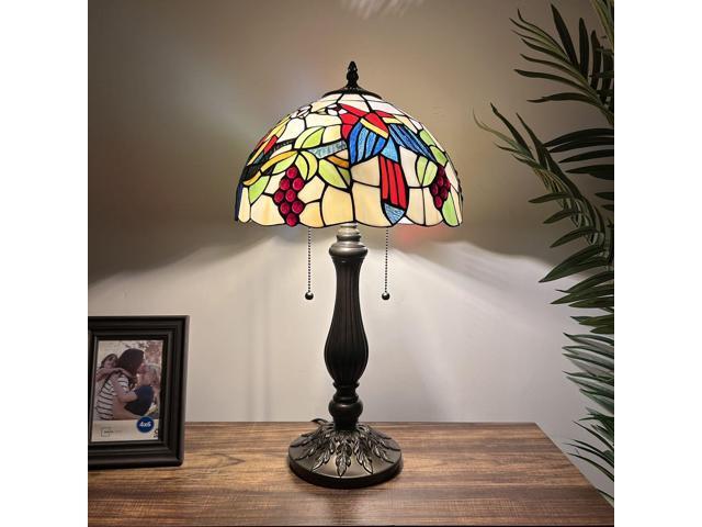 Click here for ENJOY DECOR LAMPS Tiffany Style Table Lamp Blue Gr... prices