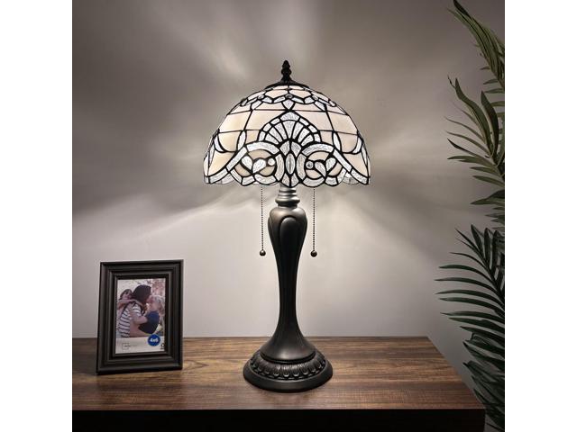 Click here for ENJOY DECOR LAMPS Tiffany Style Table Lamp White S... prices