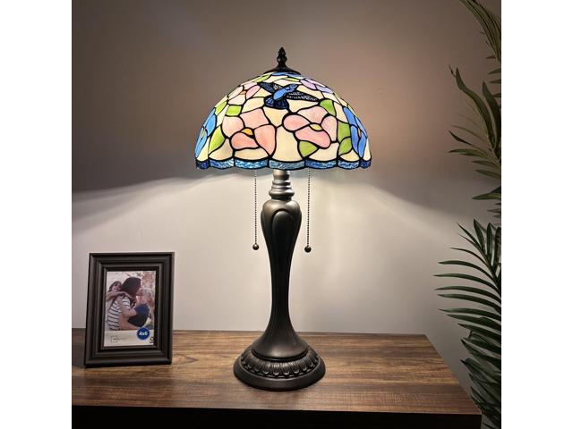 Click here for ENJOY DECOR LAMPS Tiffany Style Table Lamp Pink Bl... prices